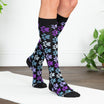 Paw Print Compression Socks | The Animal Rescue Site