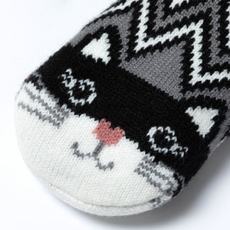 Charming Critter Cuffed Slipper Socks | The Animal Rescue Site