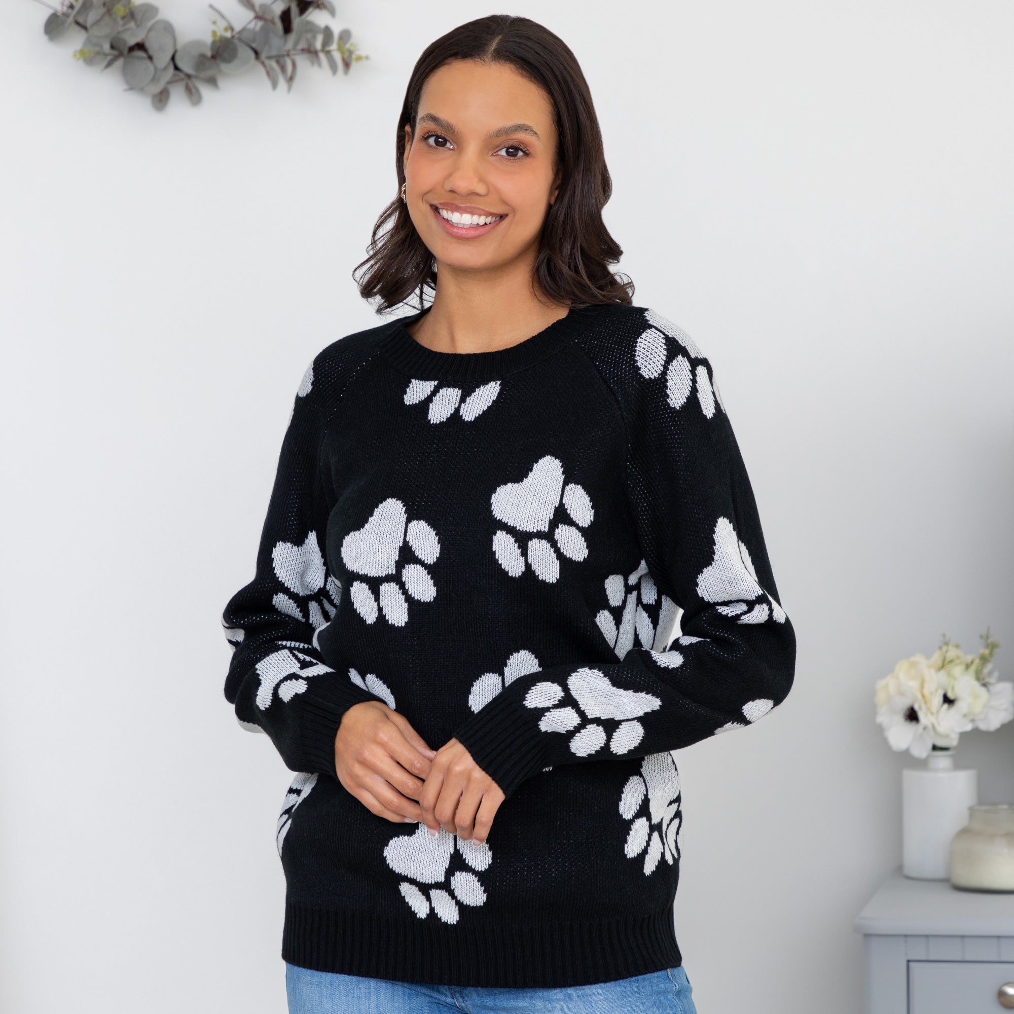 Cozy in Paws Knit Sweater | The Animal Rescue Site