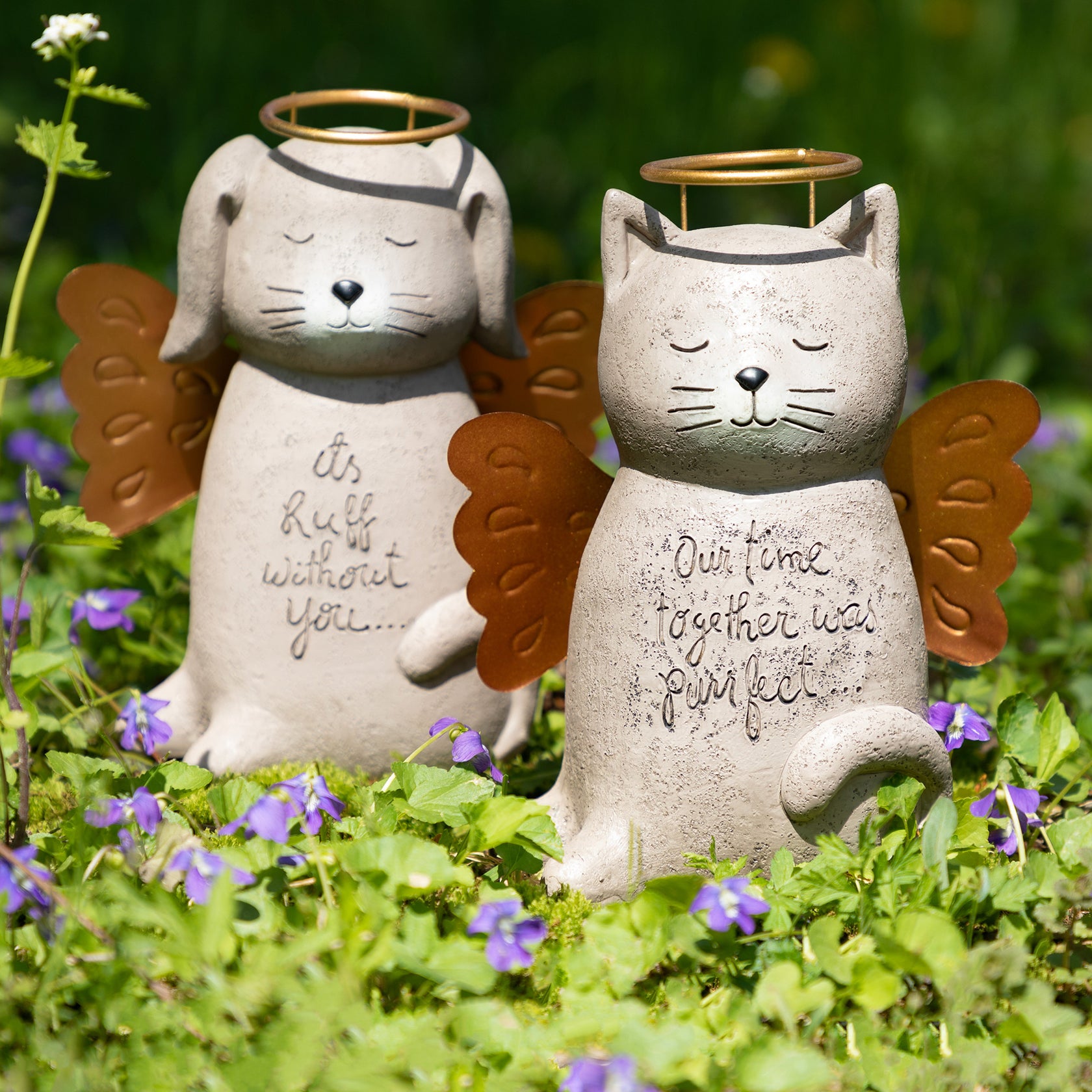 Angelic Pet Garden Memorial Statue | The Animal Rescue Site