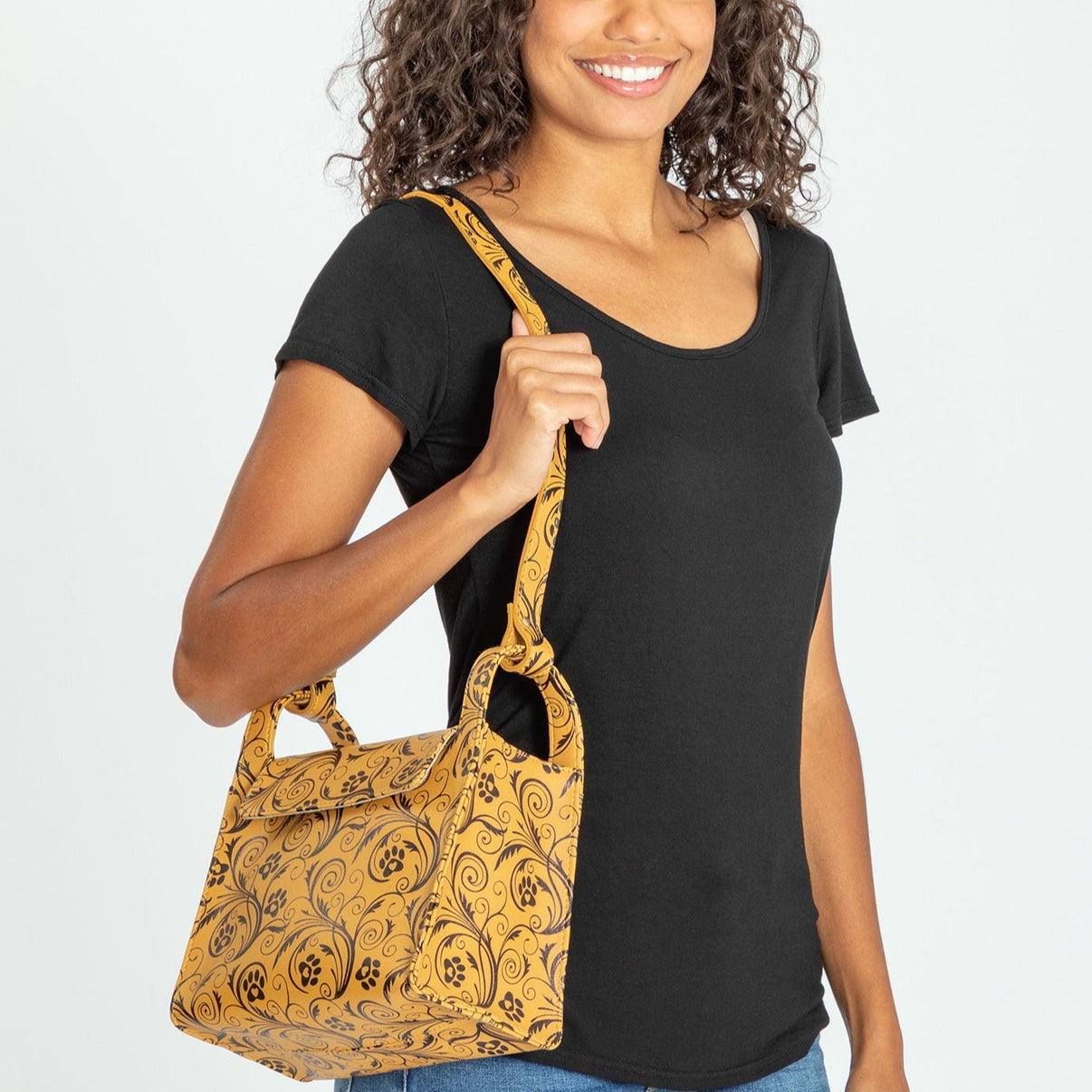 Paws & Vines Faux Leather Purse | The Animal Rescue Site