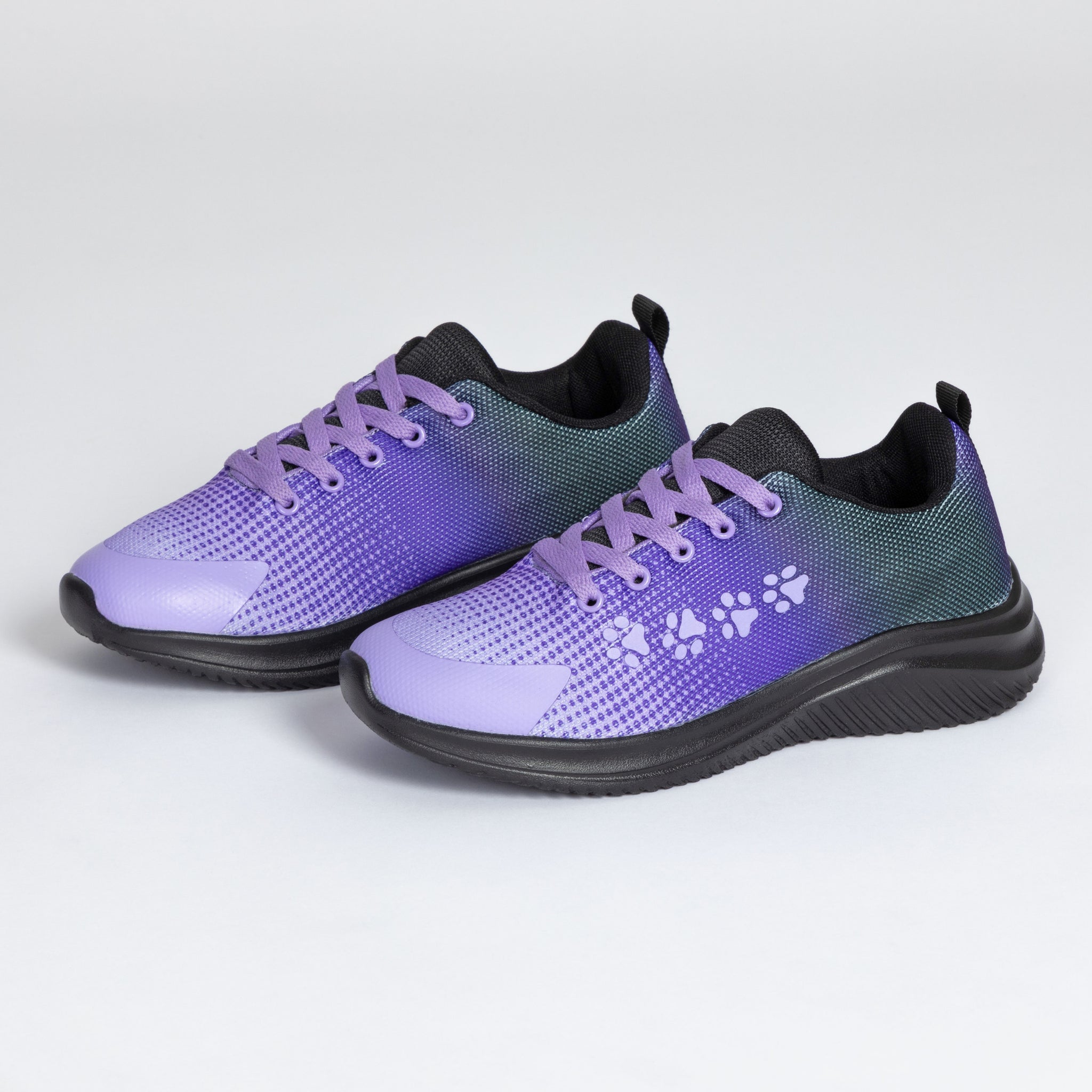 Ombre Paw Print Walking Shoes | The Animal Rescue Site