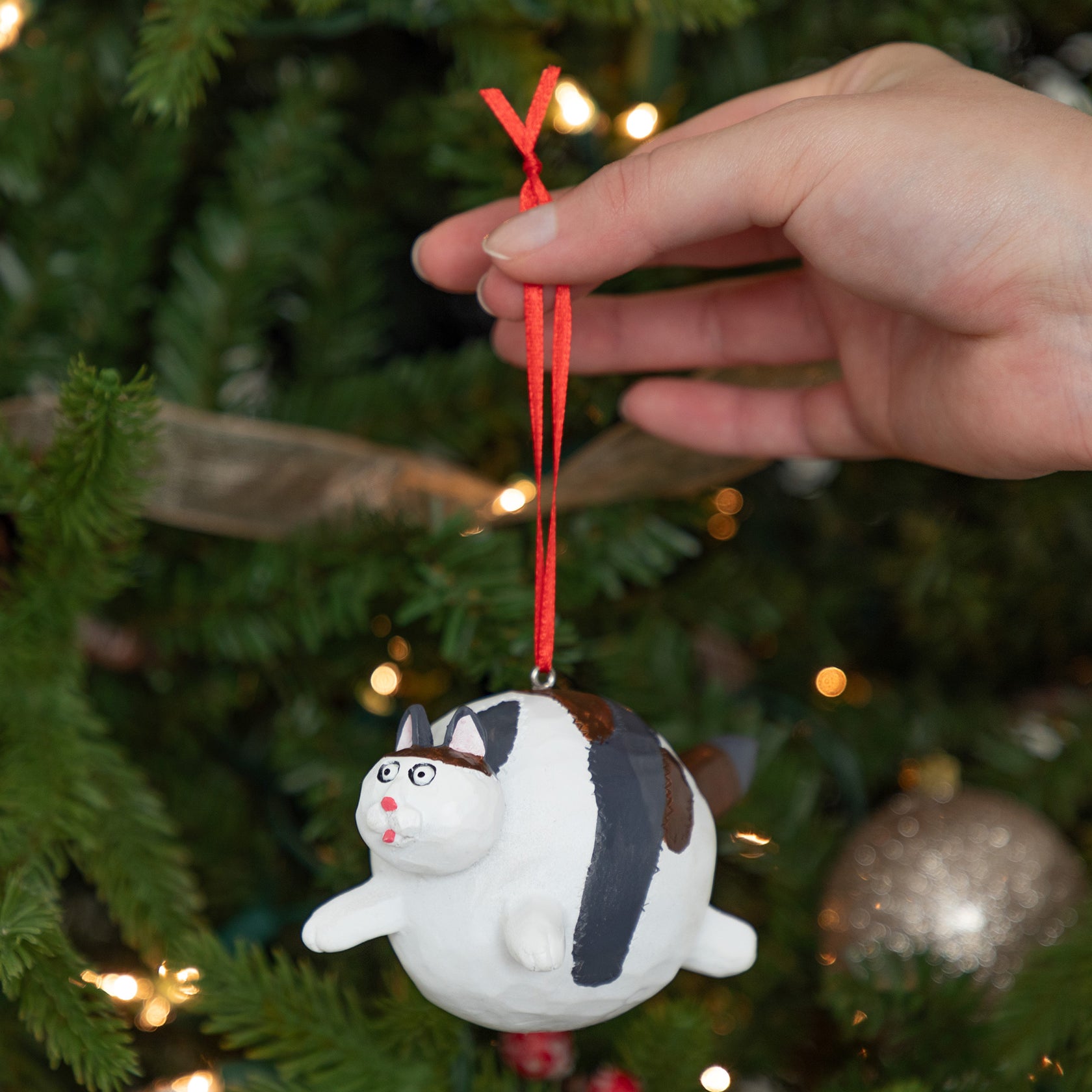 Fat Cat Ornament | The Animal Rescue Site