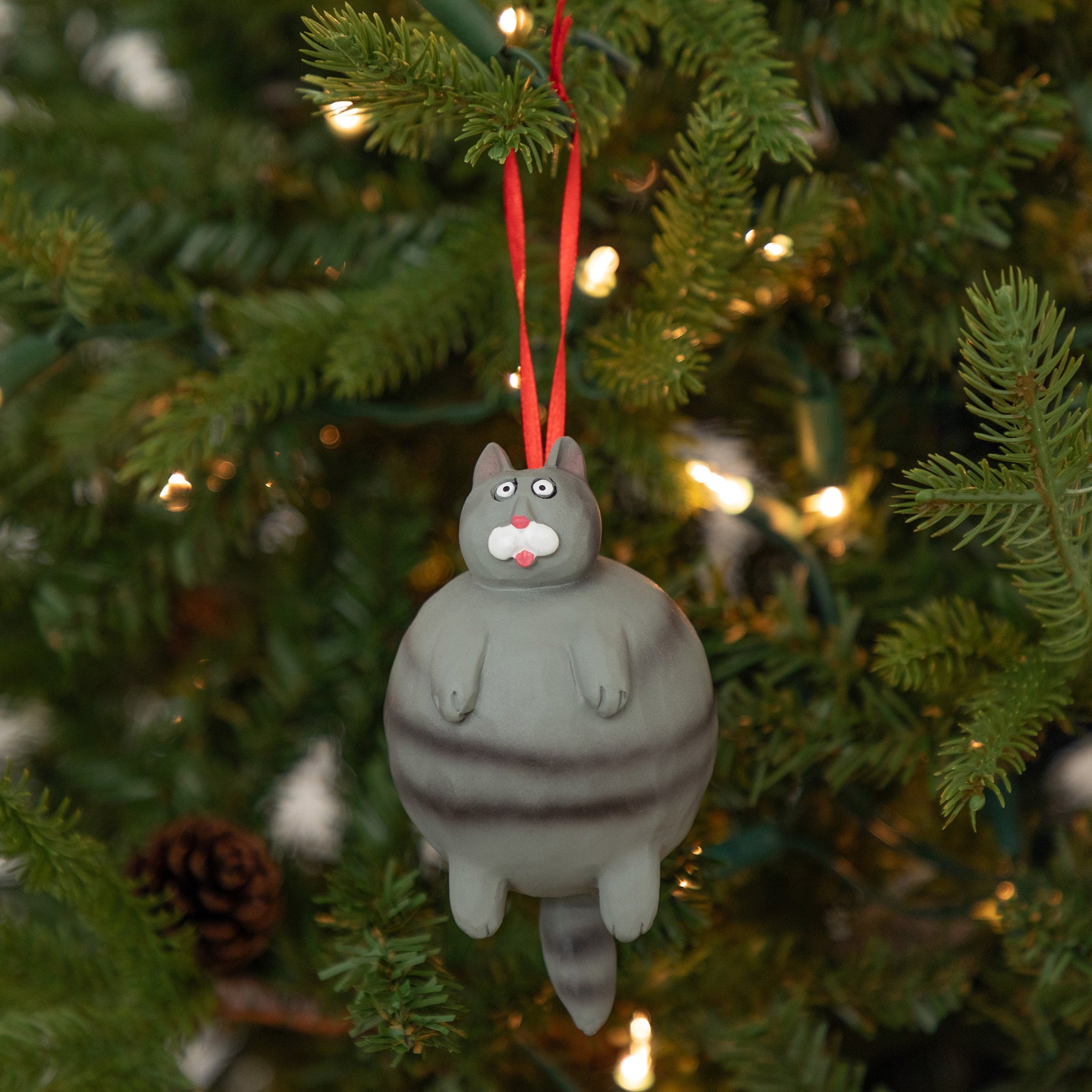 Fat Cat Ornament | The Animal Rescue Site