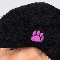 Paw Print Warm Ponytail Baseball Hat | The Animal Rescue Site