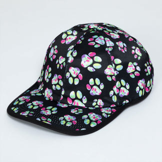 Colorful Paw Prints Baseball Hat | The Animal Rescue Site