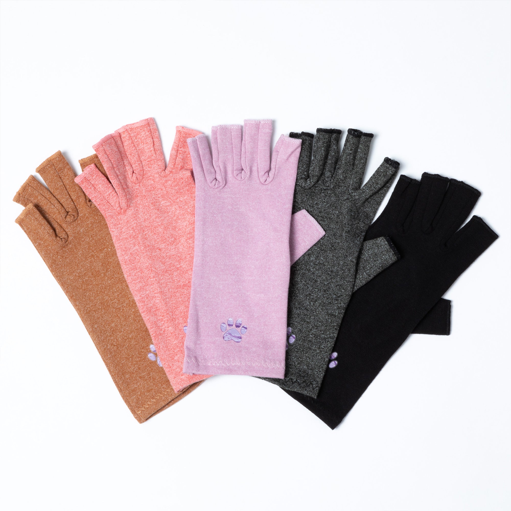 Paw Print Compression Gloves | The Animal Rescue Site