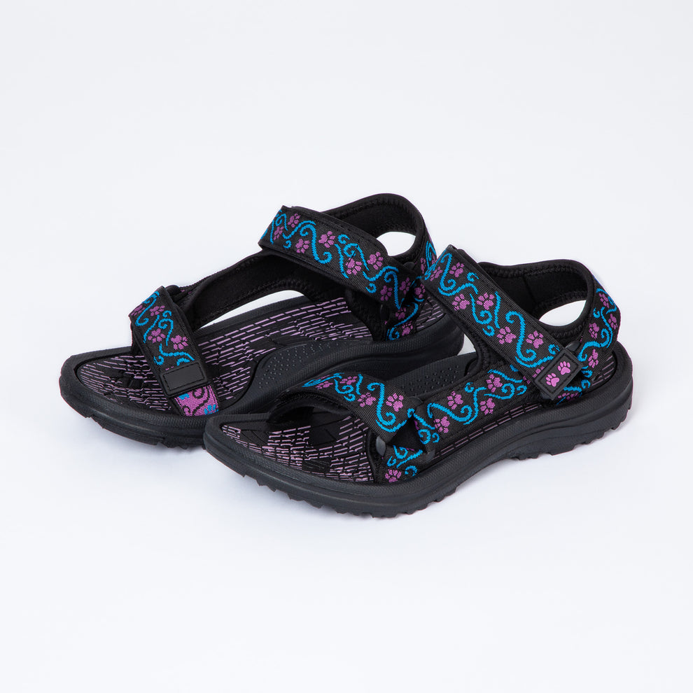 Women's Paw Print Walking Sandals | River Sandals | The Animal Rescue Site