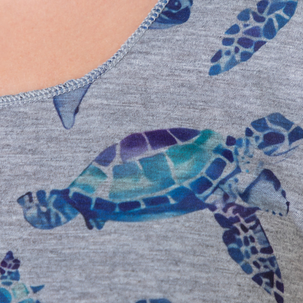 All Over Turtle Tank Top | The Animal Rescue Site