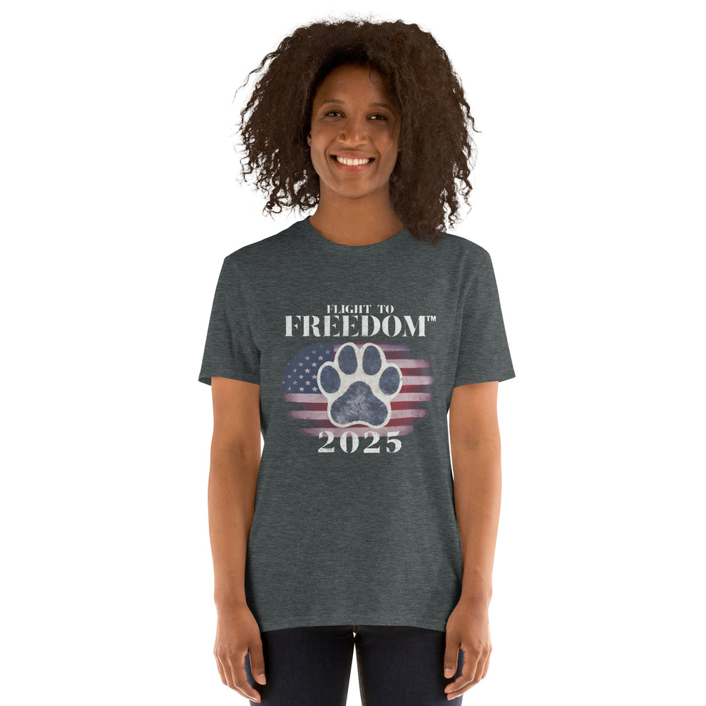 Rescue Runs Deep: Flight To Freedom T-Shirt | The Animal Rescue Site