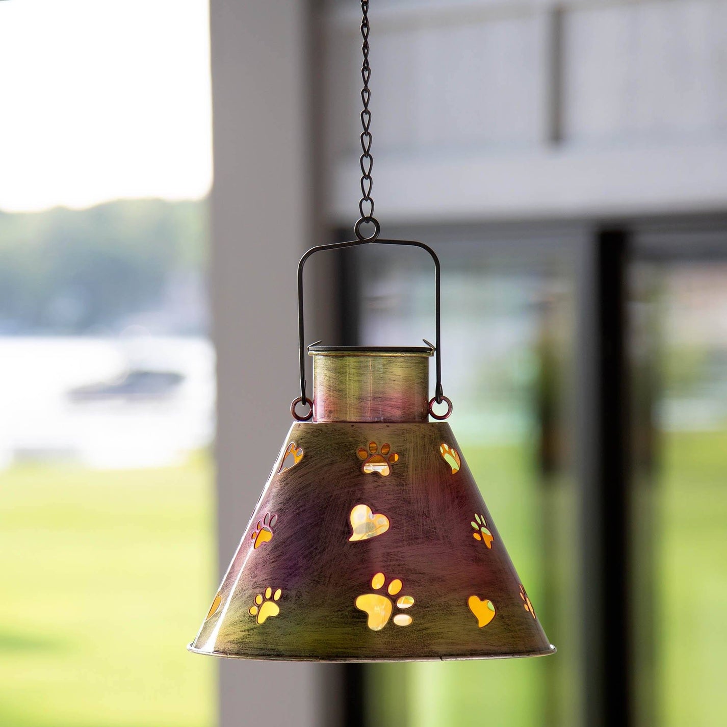 Paws Galore™ Hanging Solar Lamp | The Animal Rescue Site