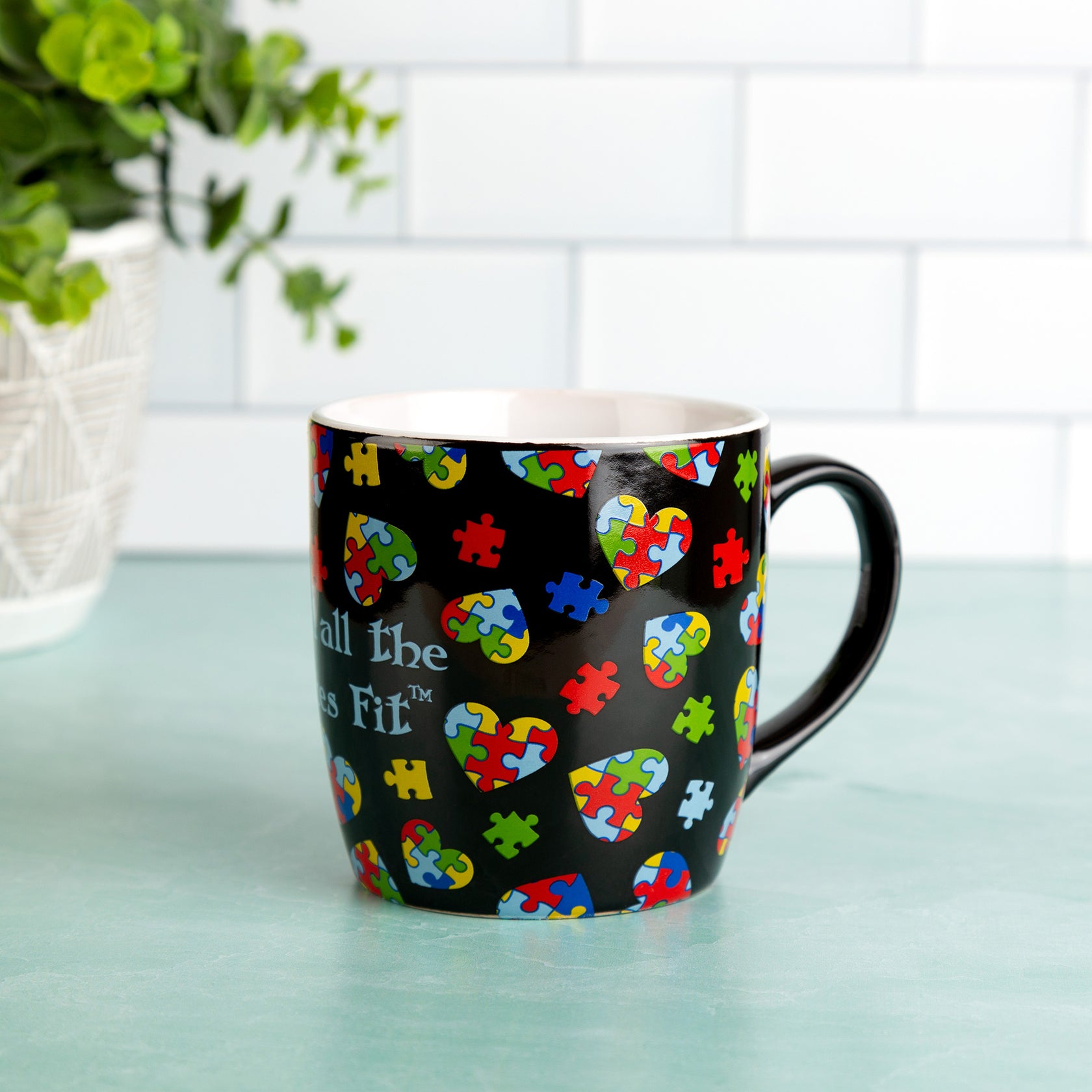 Until All the Pieces Fit™ Mug | The Animal Rescue Site