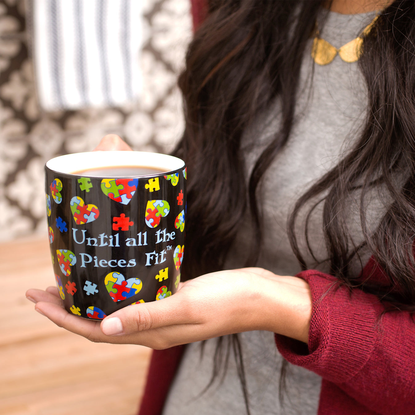 Until All the Pieces Fit™ Mug | The Animal Rescue Site