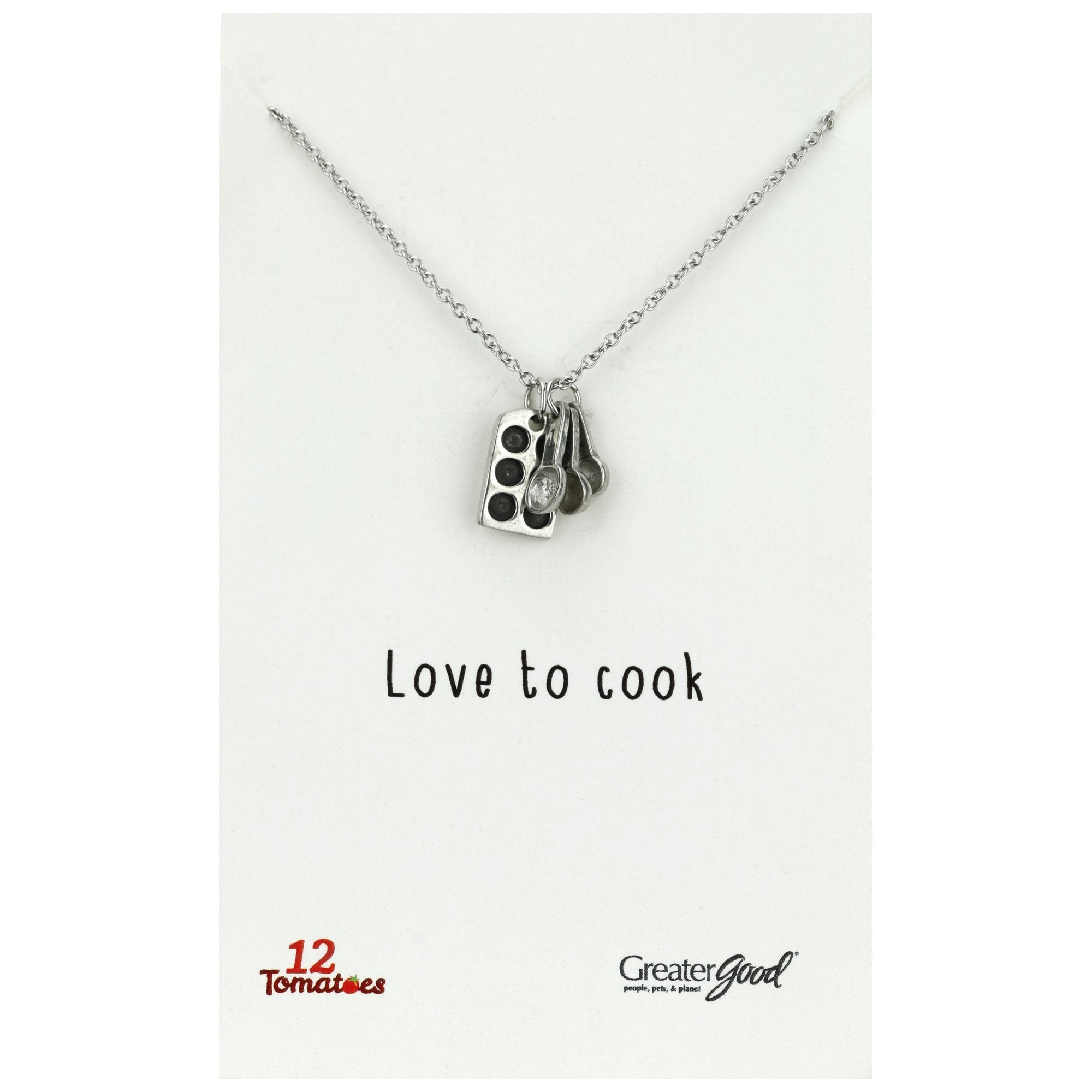 Love to Cook Necklace | The Animal Rescue Site