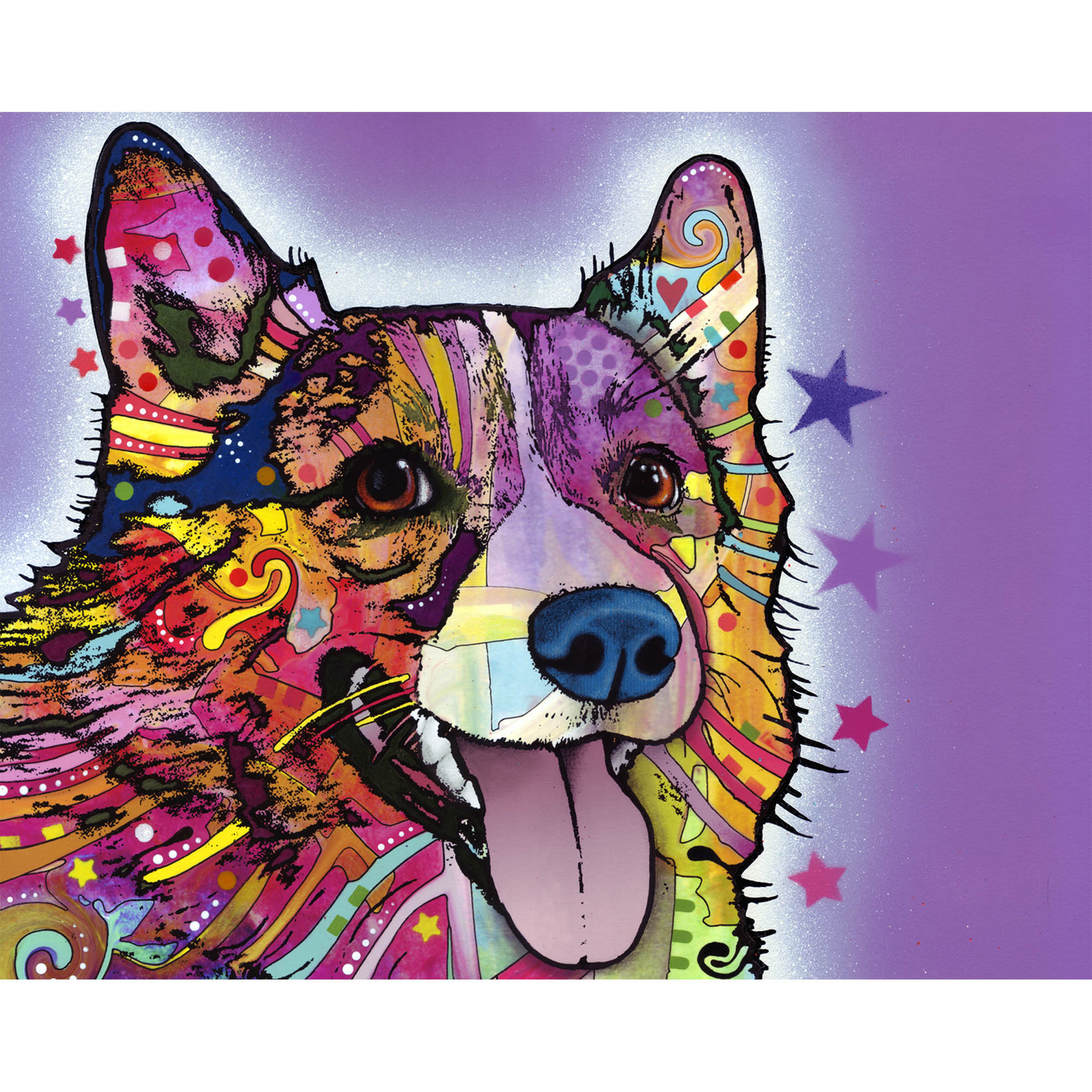 Dean Russo Watermark Dog Print | The Animal Rescue Site