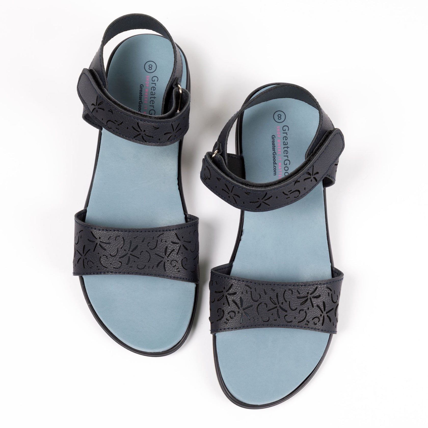 Strappy Cutout Dragonfly Sandals | The Animal Rescue Site