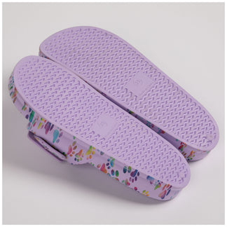Paw Print Single Buckle Slide Sandals | The Animal Rescue Site