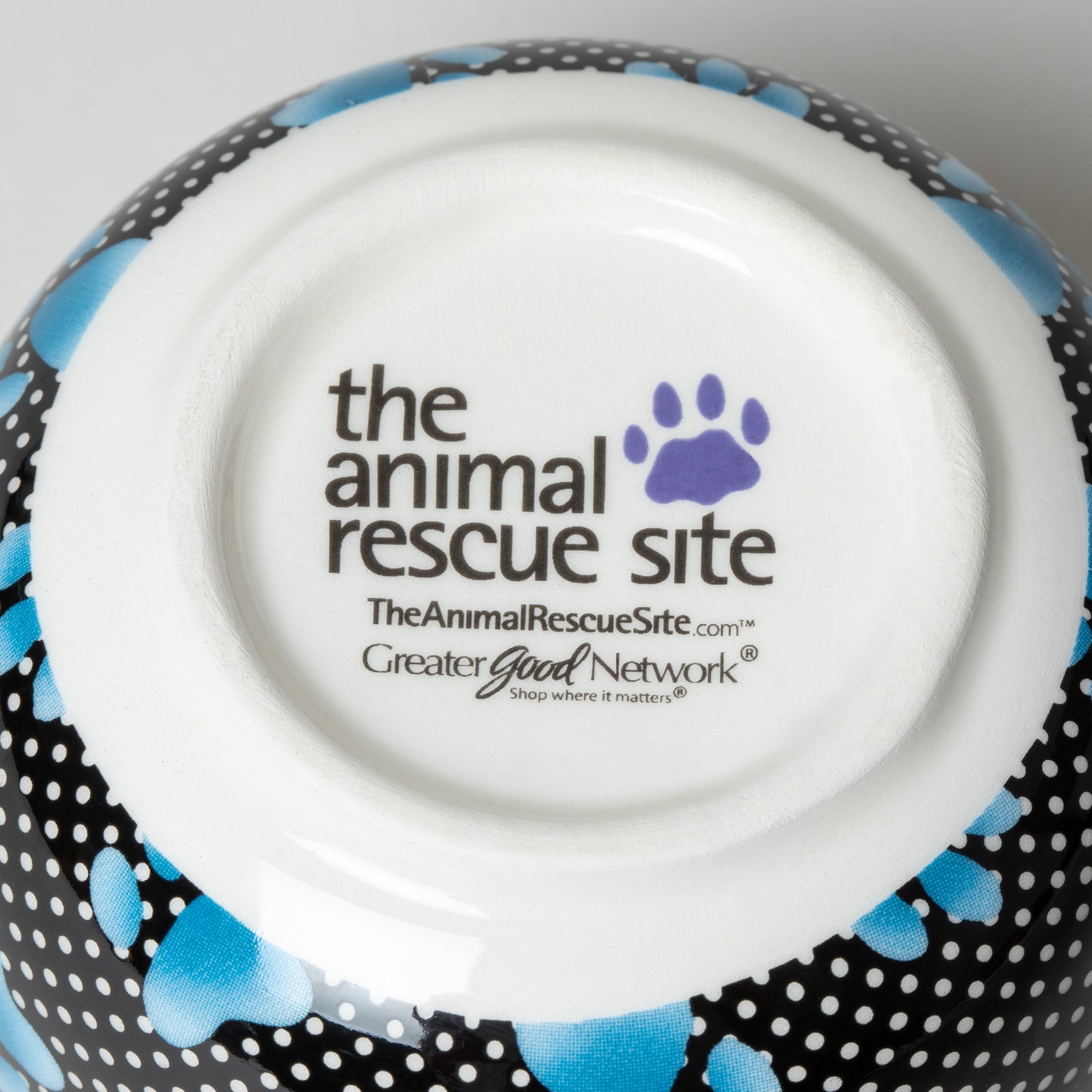 Paw Prints Ceramic Measuring Cup Set | The Animal Rescue Site