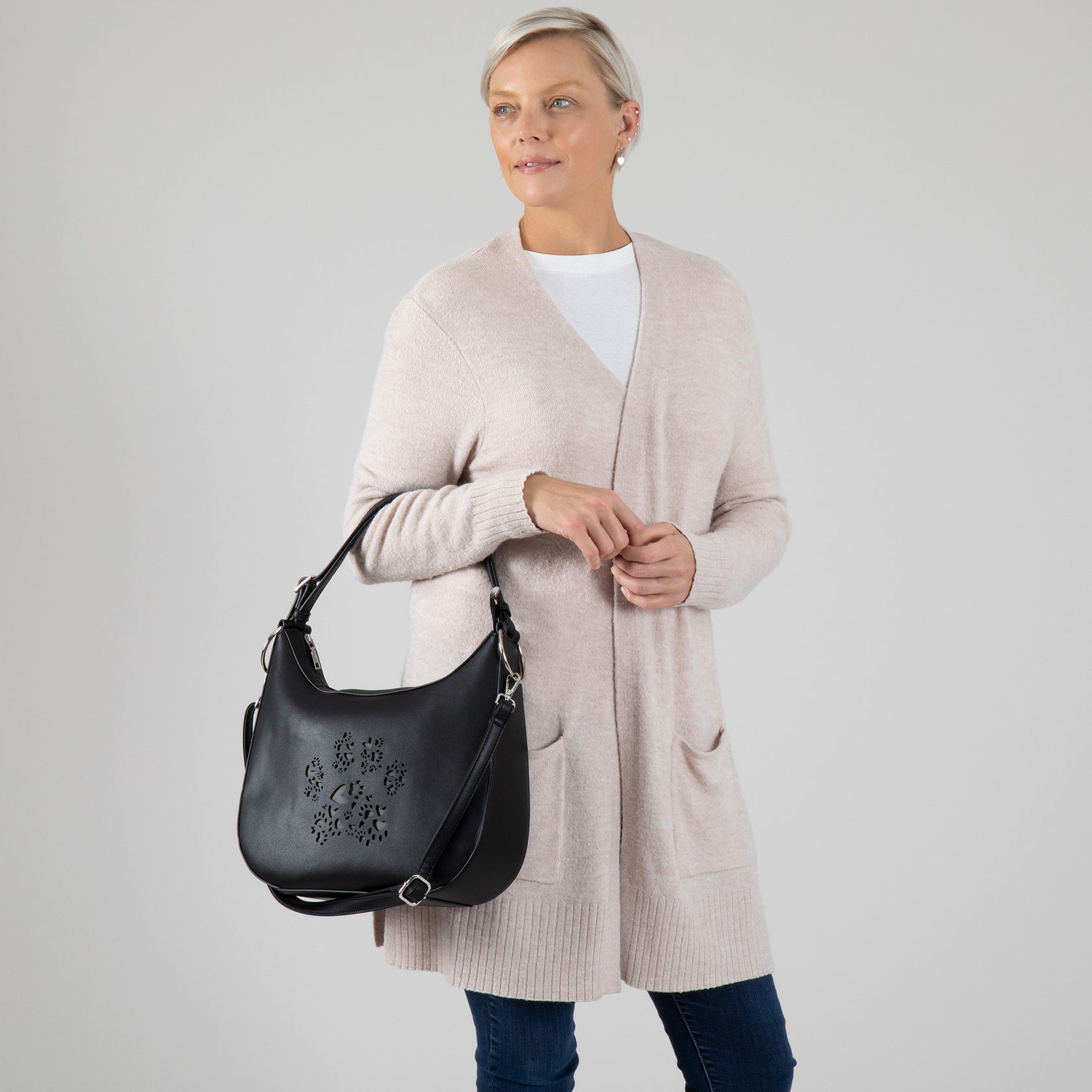 Pawfect Heart Cut-Out Handbag | The Animal Rescue Site