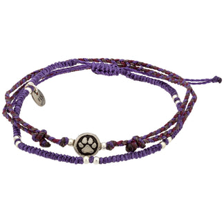 Paw Print Birthstone Anklet Set | The Animal Rescue Site